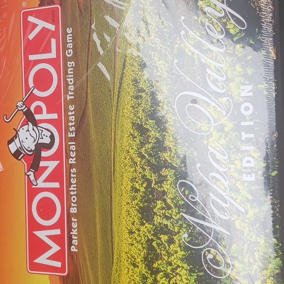 parker brothers | Games | Monopoly Napa Valley Version In Original ...